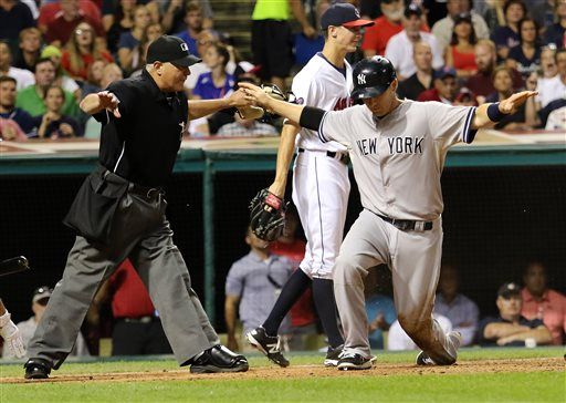 McCann, Drew homer, Yankees break 5-game skid, beat Indians - Olean ...