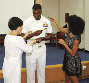 State and Union: Olean-born Navy officer promoted to captain - Olean ...