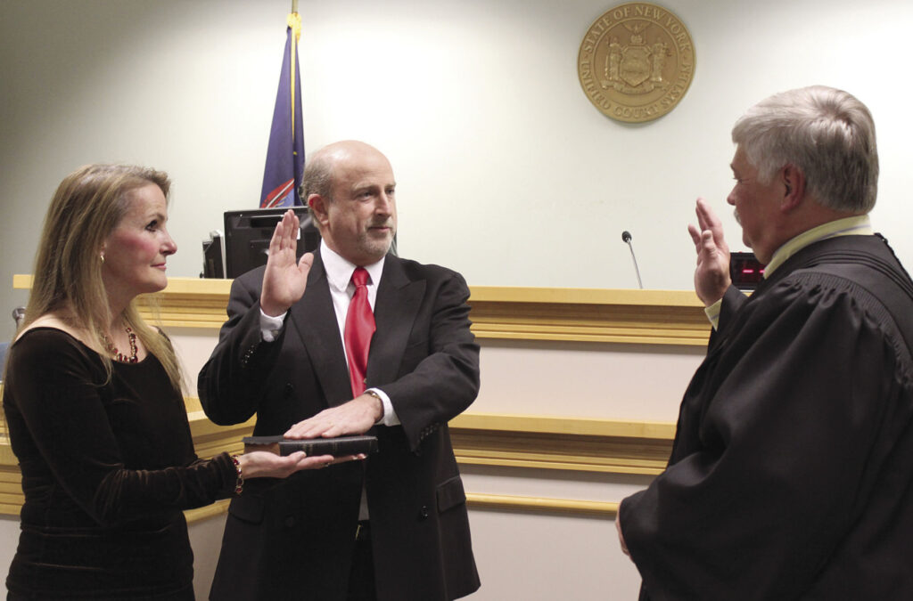 Howden sworn in as judge for Cattaraugus County - Olean Times Herald