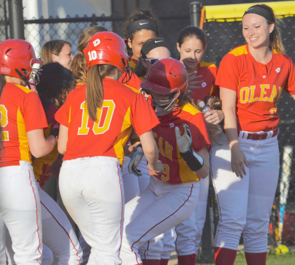 Olean Softball: Ramarge, Certo shine in home opener - Olean Times Herald