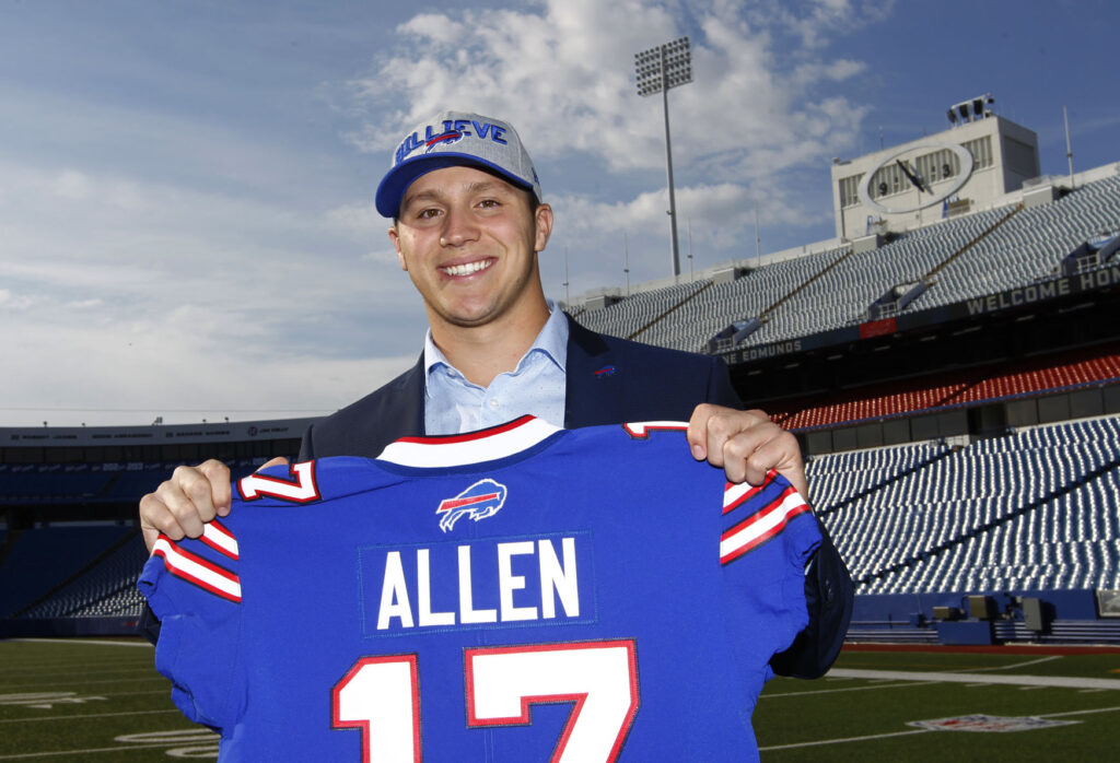 Pollock: Bills’ QB Allen has impressive first impression - Olean Times ...