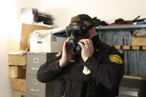 New gas masks to protect Olean police from meth lab fumes - Olean Times ...