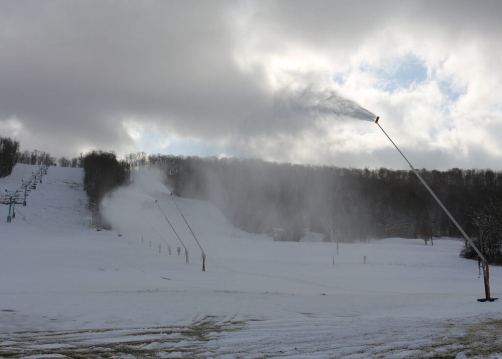 Holiday Valley cranks up snow-making guns with cold snap - Olean Times ...