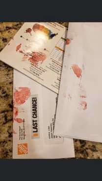 Blood-smeared mail delivered in Allegany area - Olean Times Herald