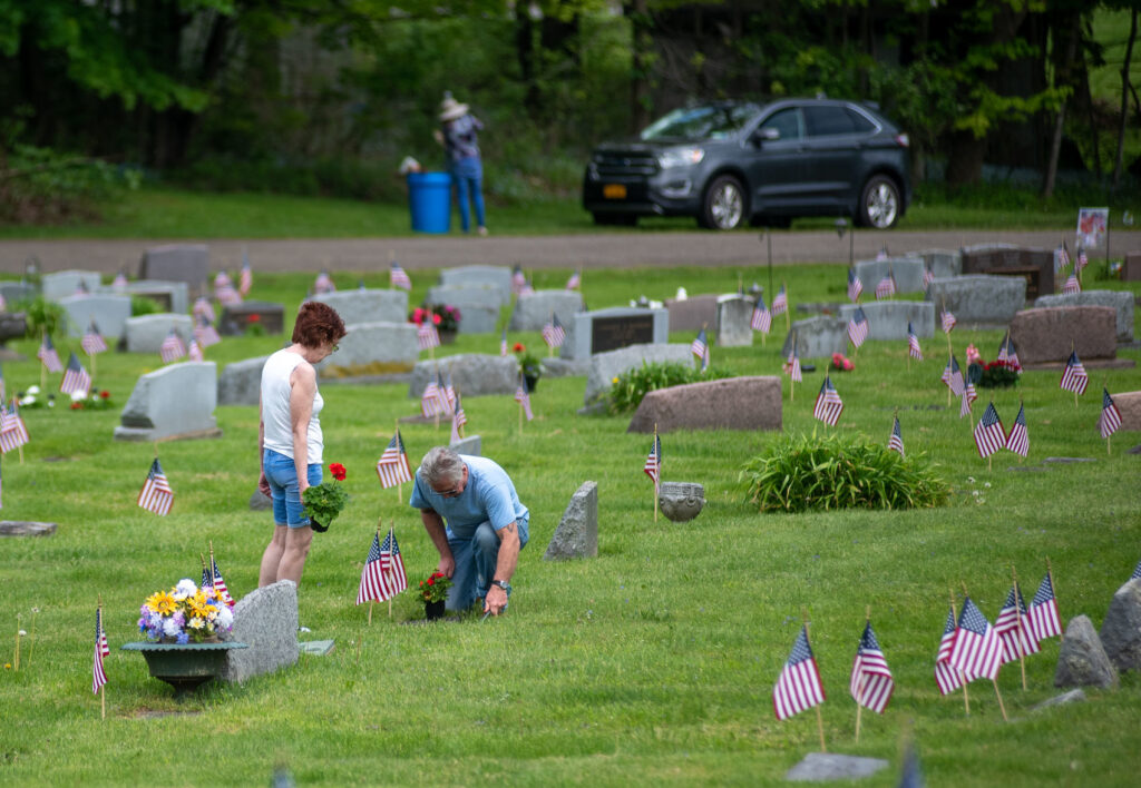 GALLERY: Memorial Day at Olean's Mount View Cemetery - Olean Times Herald
