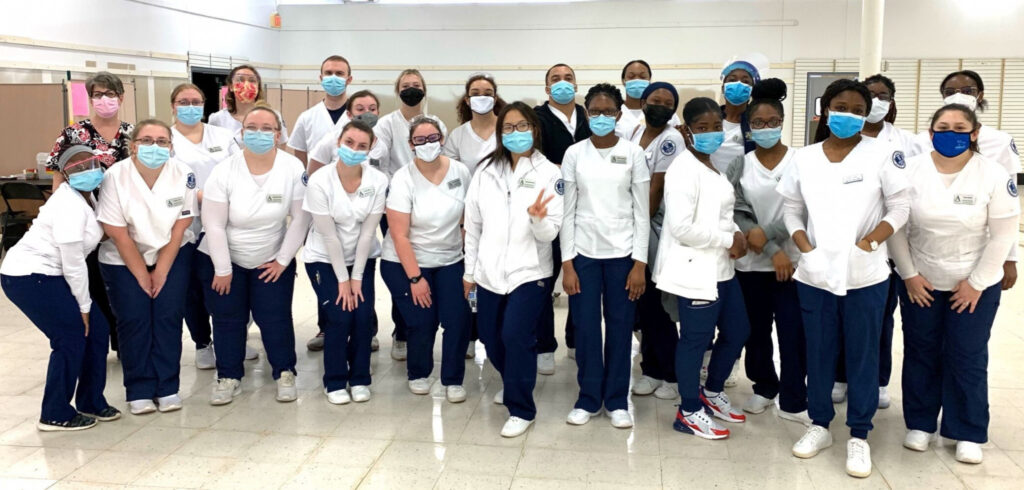 Alfred State nursing students assist at vaccination clinics - Olean ...