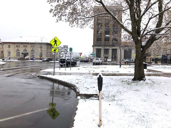 April snow greets Olean-area commuters - Olean Times Herald