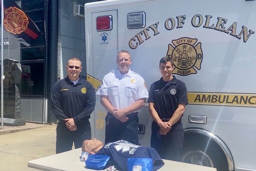 Olean Fire Department partners with STHCS on Narcan program - Olean ...