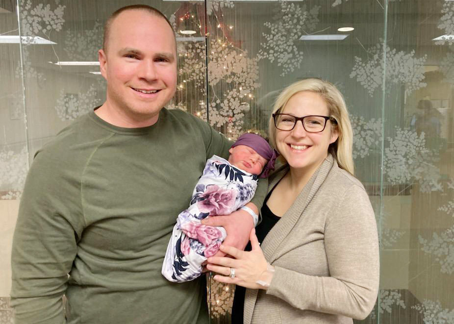 Salamanca couple has first Olean General Hospital baby of 2022 - Olean ...