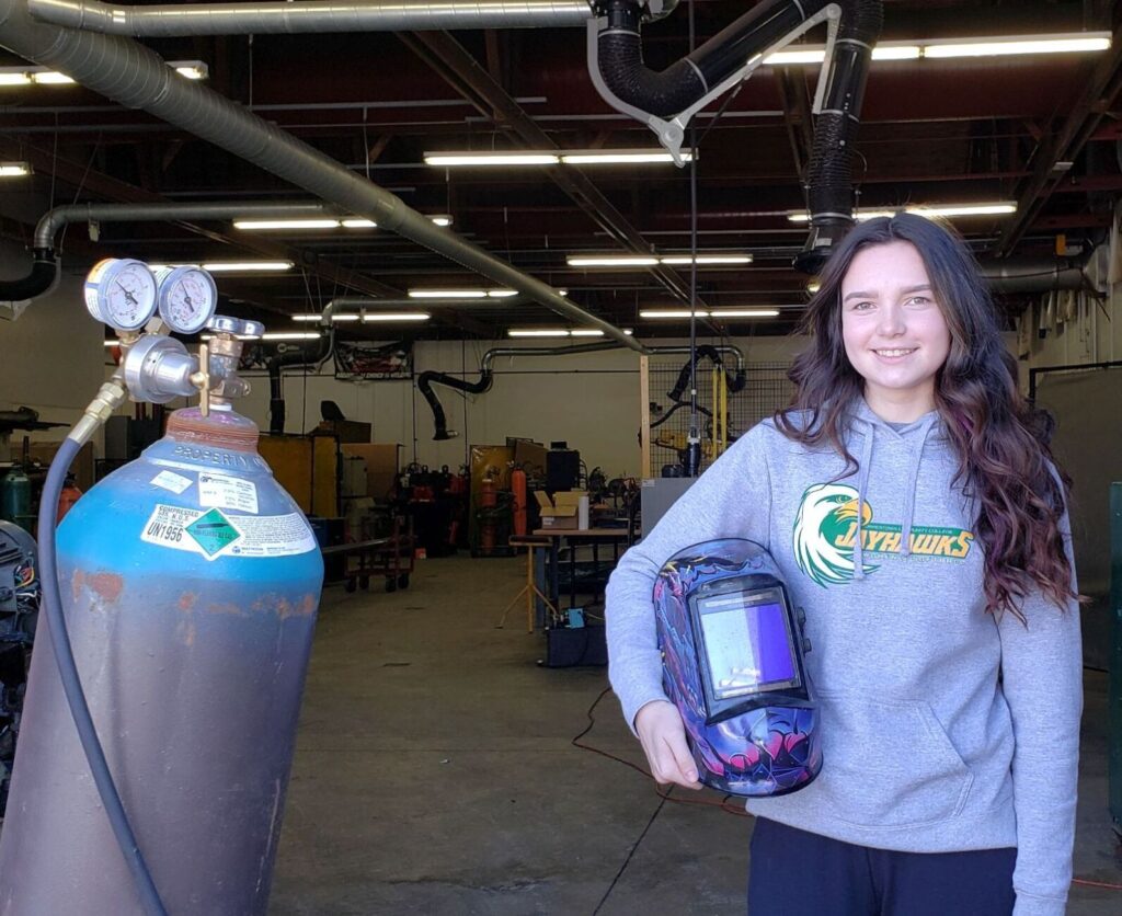 Woman JCC welding student pursues unique career path - Olean Times Herald