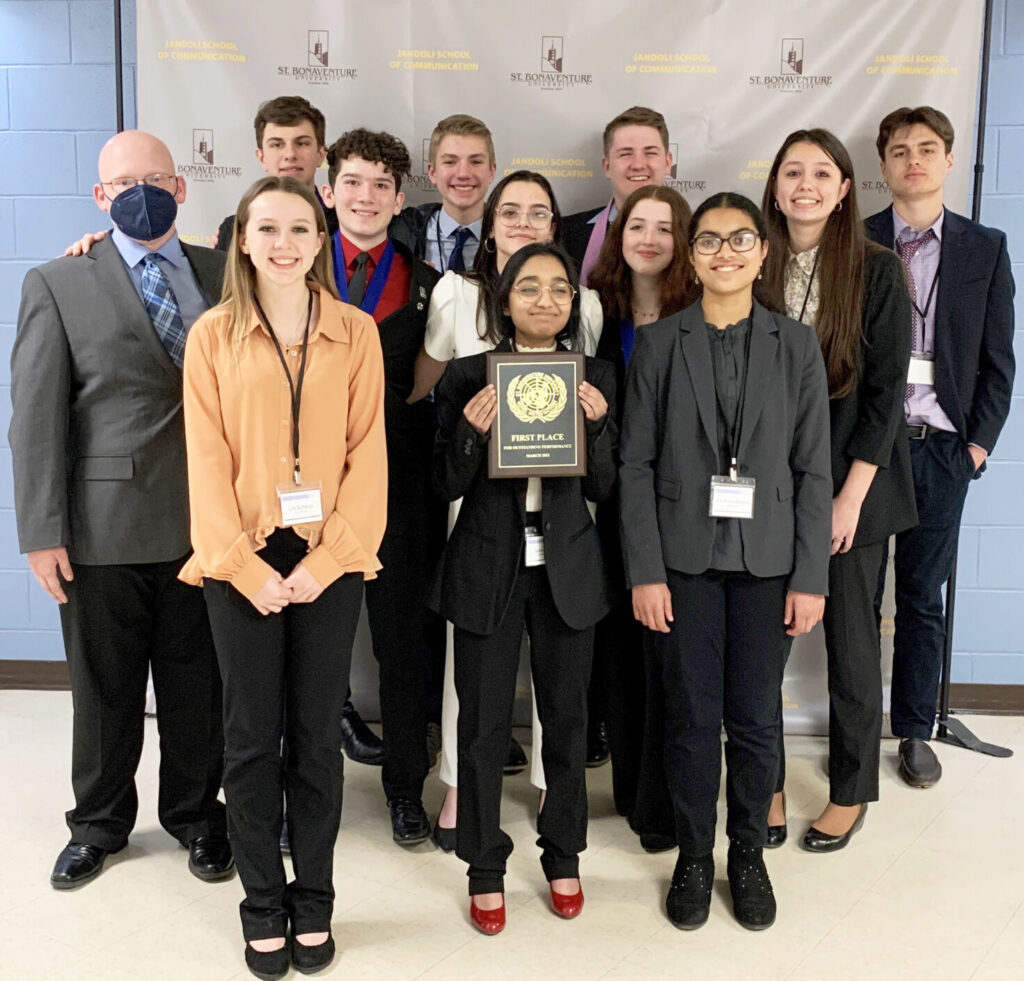 Olean Model UN team place first at SBU conference - Olean Times Herald