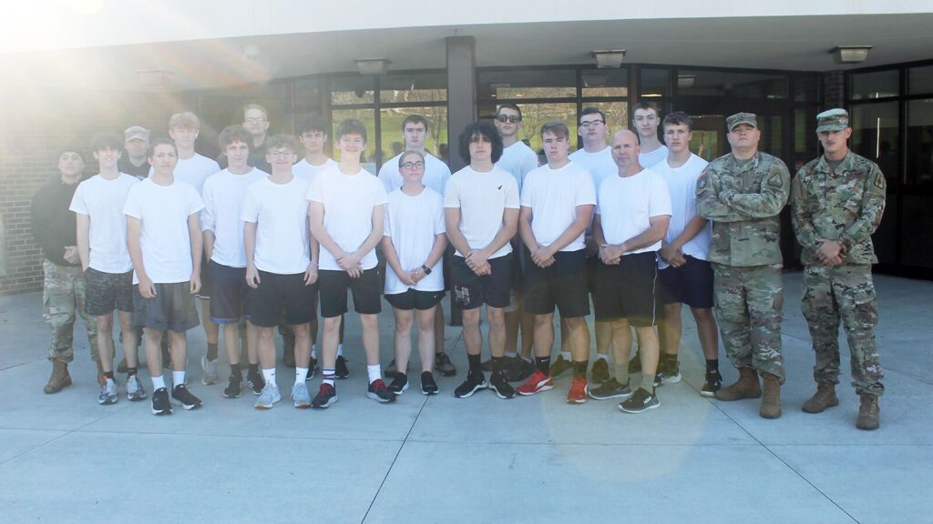 BOCES criminal justice students get Army Combat Fitness workouts ...