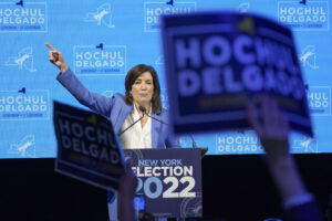 Democrat Kathy Hochul becomes 1st woman elected NY governor - Olean ...