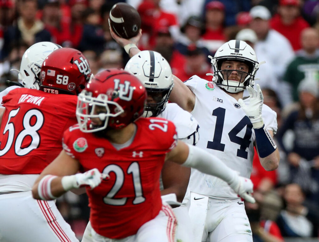 Big-play Penn State roars past Utah 35-21 in Rose Bowl - Olean Times Herald