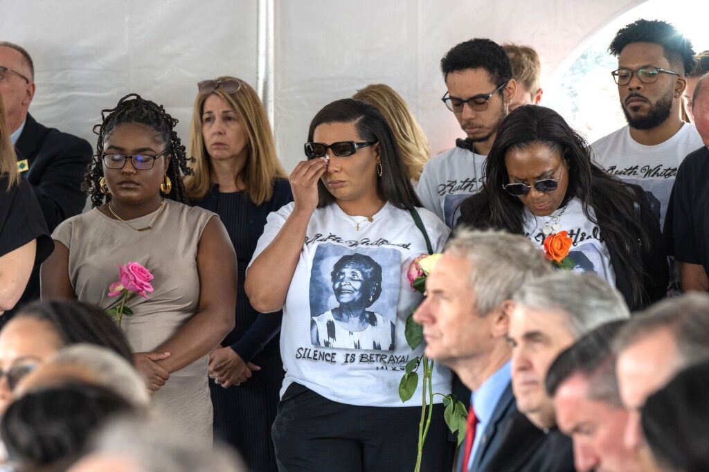 Moment of silence, bell tolling for Buffalo supermarket mass shooting ...
