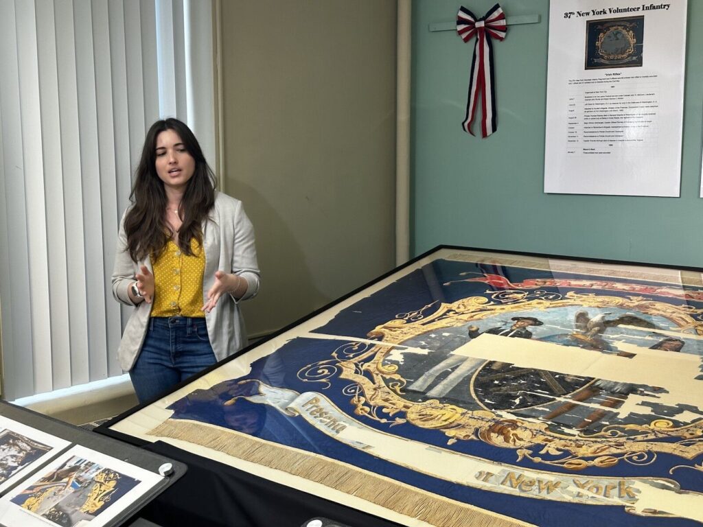 Historic flag now on display at county museum - Olean Times Herald