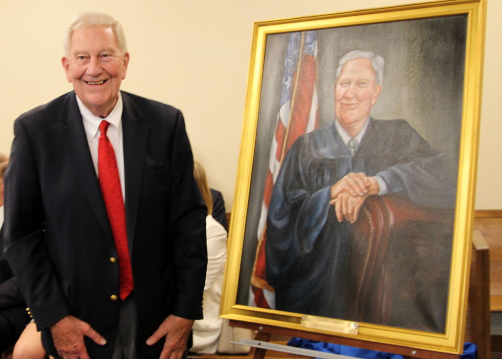 Official portrait of Judge Jeremiah J. Moriarty III unveiled - Olean Times Herald