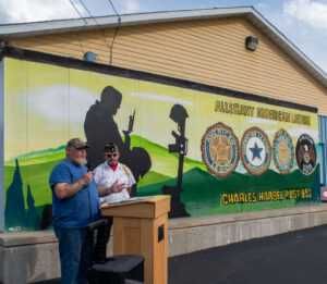 Allegany Legion dedicates mural to former commander - Olean Times Herald