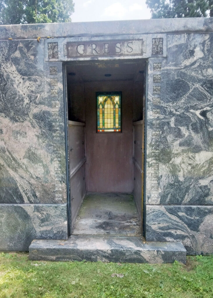 Original copper doors stolen, vandalized at Salamanca cemetery - Olean ...
