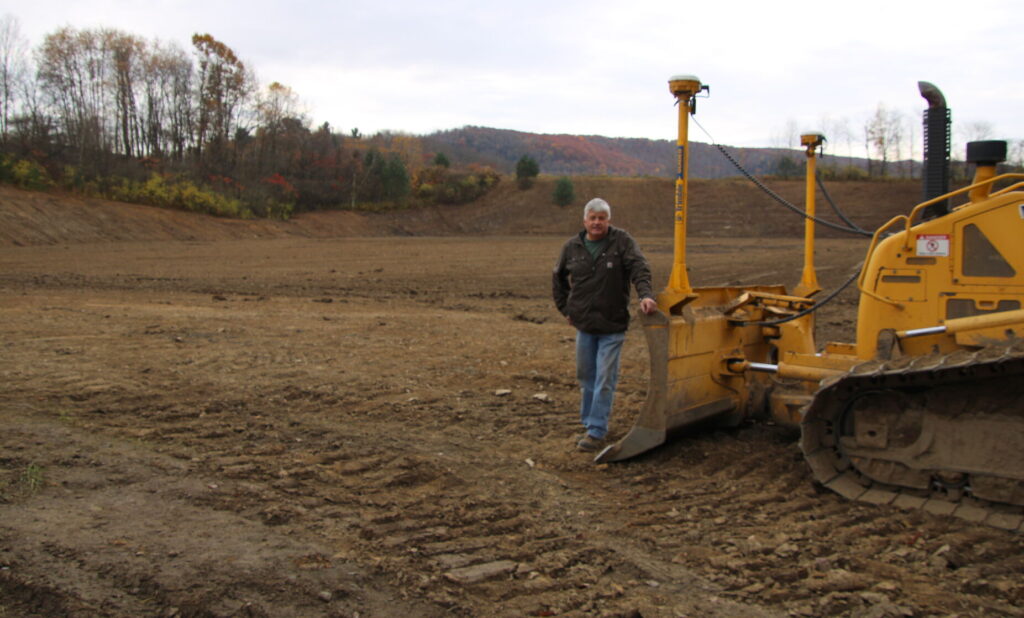 Great Valley town gravel pit reclaimed to make way for solar farm ...