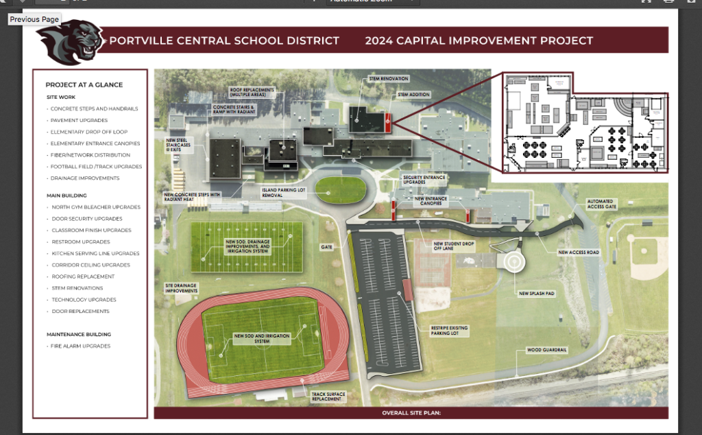 Portville sets public meeting Feb. 6 on $19.5 million capital plan ...