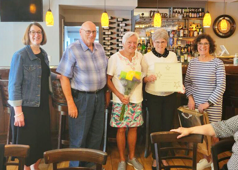 Genesis House presents Volunteer of the Year award - Olean Times Herald