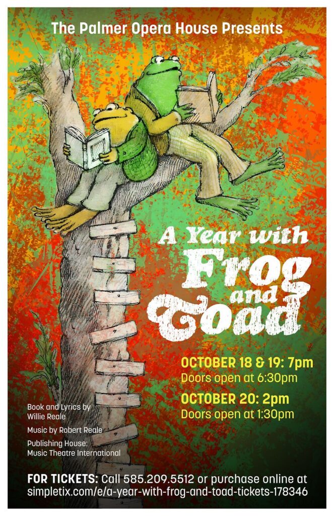 Palmer Opera House to feature 'Year With Frog and Toad' - Olean Times ...