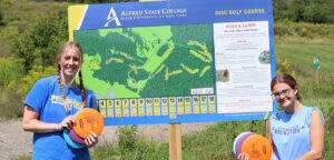 Disc golf course now open at Alfred State - Olean Times Herald