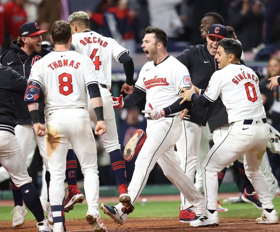 Fry's 2-run homer in 10th sends Guardians to stunning 7-5 win over Yankees - Olean Times Herald