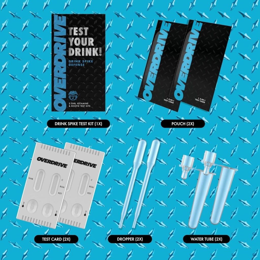 Overdrive Defense Launches Drink Spike Defense Test Kit to Help People ...