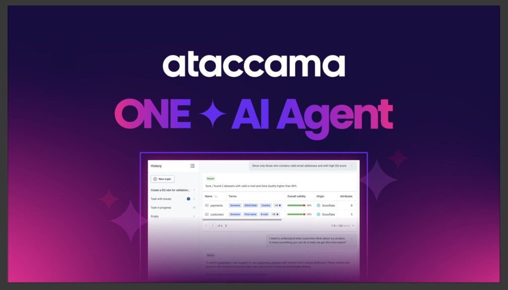 Ataccama Debuts AI Agent for Data Management - Olean Times Herald