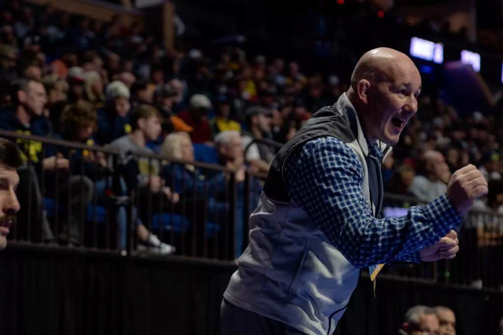 Franklinville’s Barber, Air Force wrestling coach, honored at UIU ...