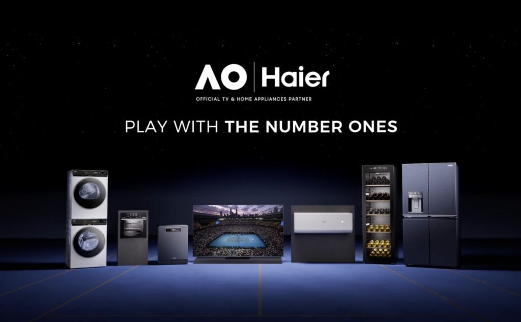 Haier, the Official TV and Home Appliances Partner of Australian Open ...