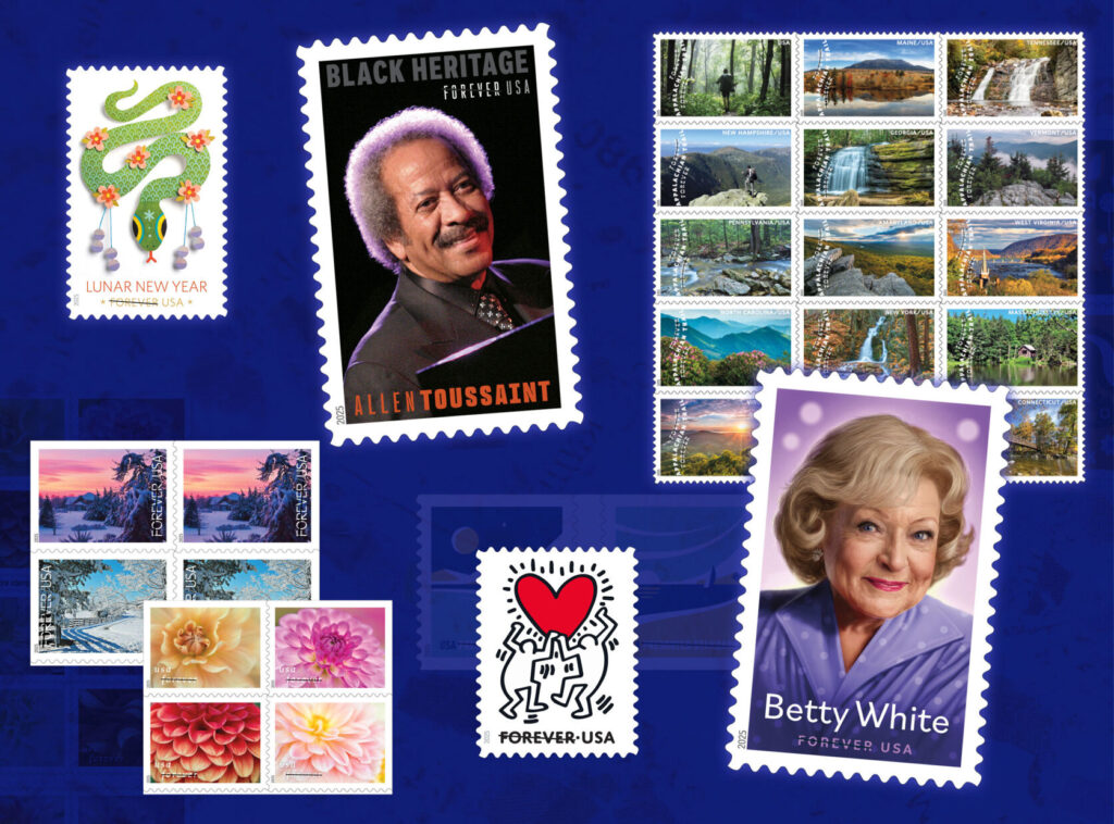 U.S. Postal Service Provides Sneak Peek at 2025 Stamps - Olean Times Herald