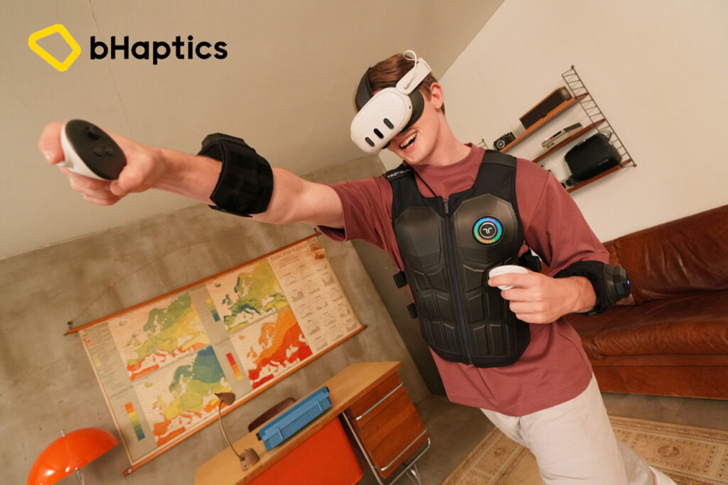 bHaptics Unveils Next-Gen TactSuit Pro and TactSuit Air with Enhanced Immersive Haptics - Olean ...
