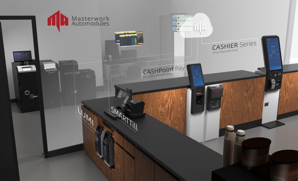 Masterwork Automodules Showcasing Solutions to Reduce Cash-handling ...