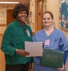 Nurse at Jones Memorial honored with DAISY Award - Olean Times Herald