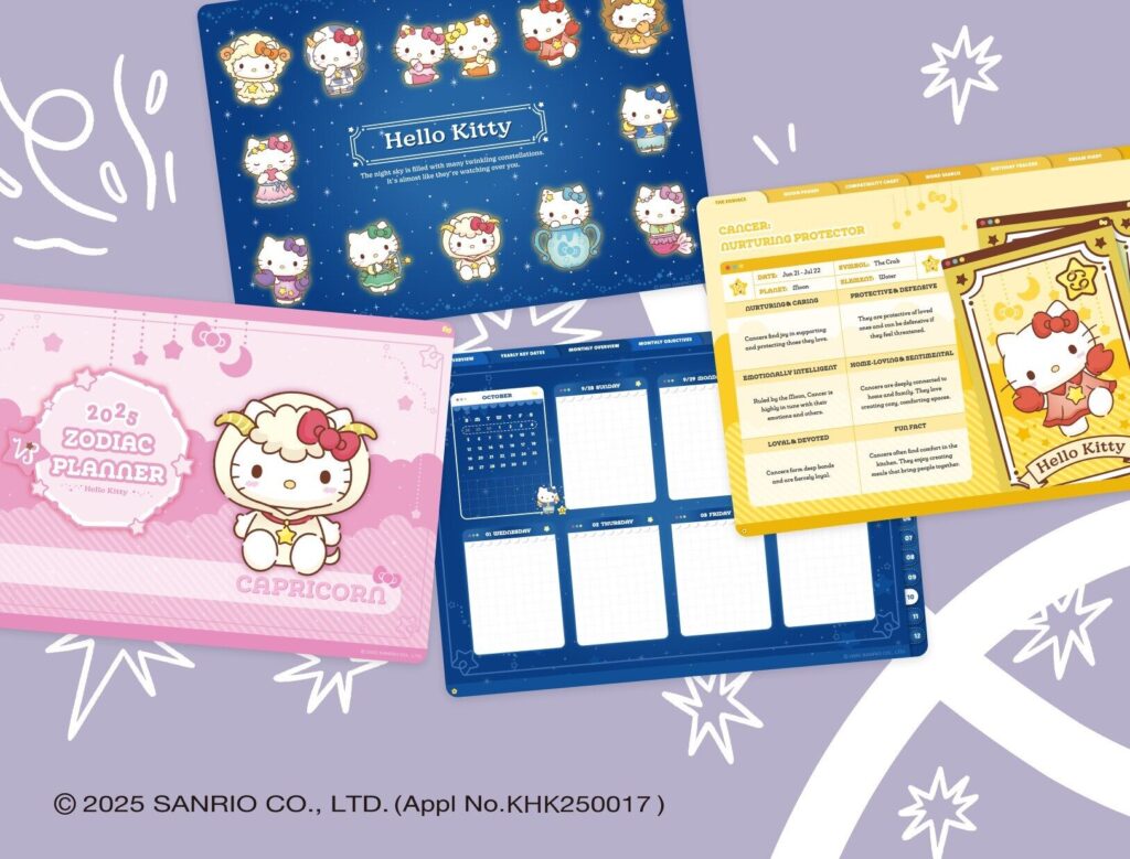Hello Kitty Joins the Goodnotes Marketplace in a New Sanrio characters ...