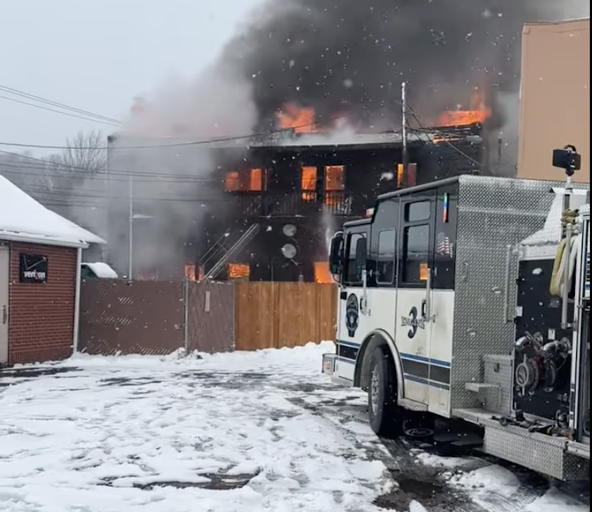 Major fire at apartment building in Allegany County - Olean Times Herald