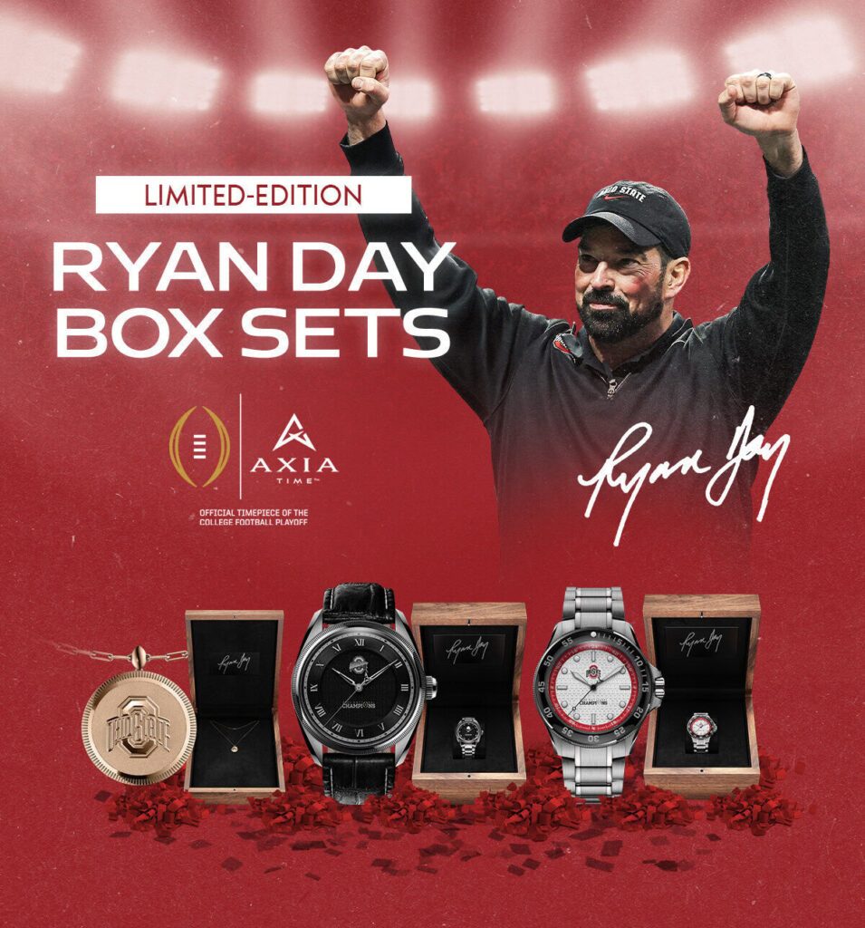 U.S. WATCHMAKER AXIA TIME UNVEILS RYAN DAY AUTOGRAPHED BOX SET AND ...