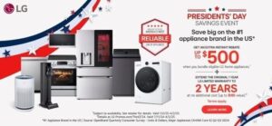 SAVE BIG WITH LG'S PRESIDENT'S DAY PROMOTIONS ON AMERICA'S MOST ...