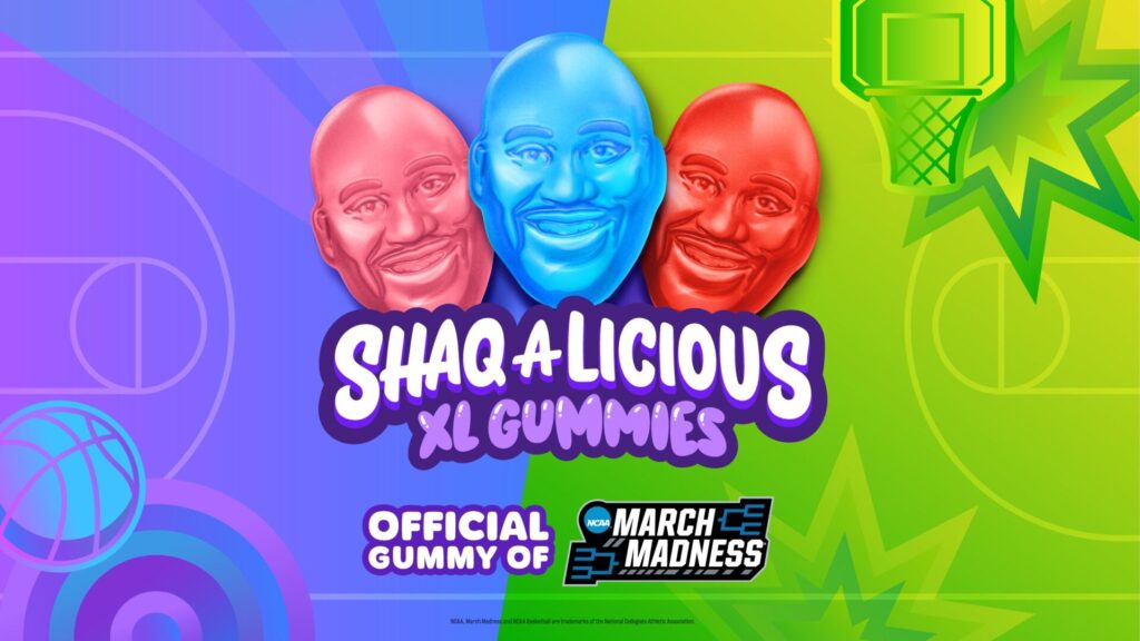 Shaq-A-Licious XL Gummies Named Official Gummy Of March Madness - Olean ...