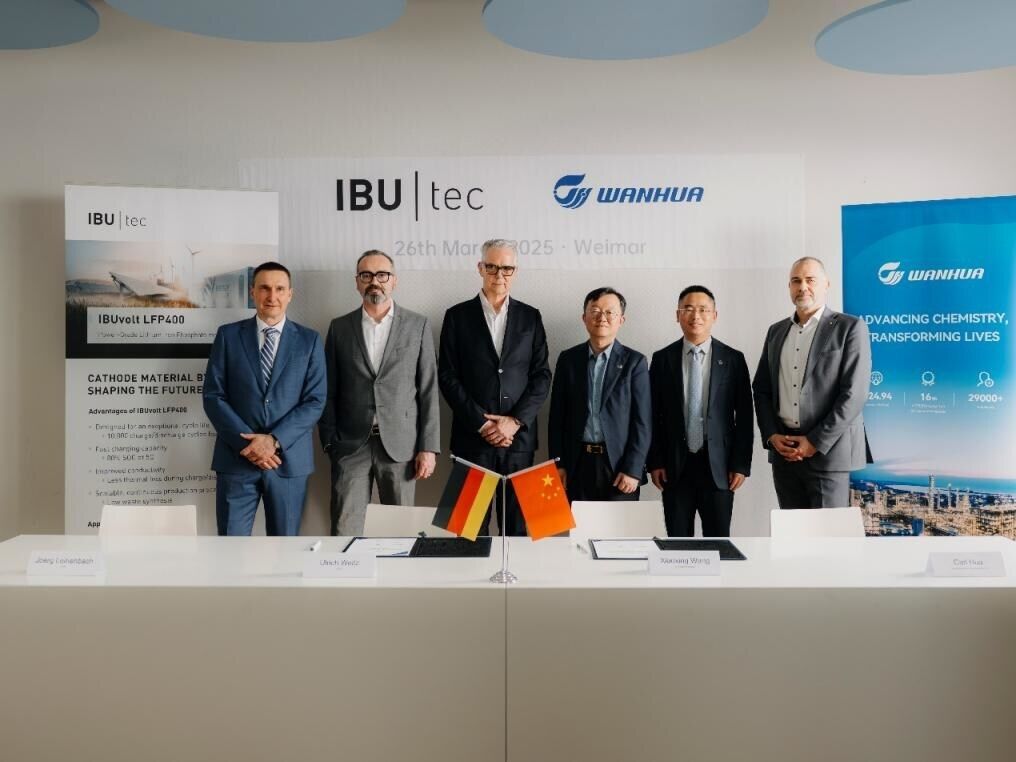 Wanhua Chmeical and IBU-tec signed a Joint Development Agreement for ...