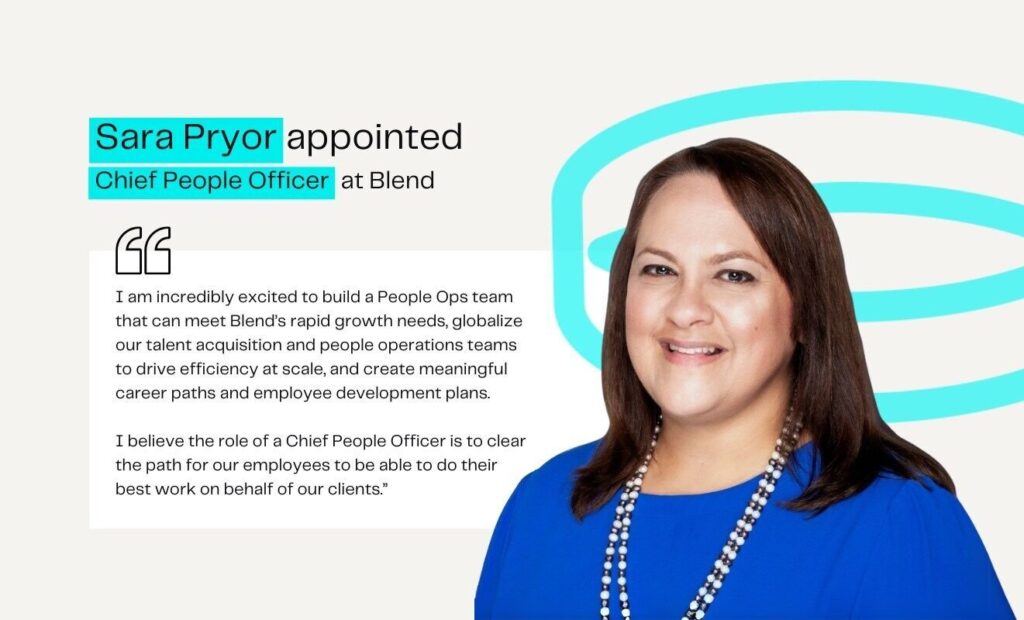Blend Introduces Chief People Officer Role, Appoints Former Amazon HR ...