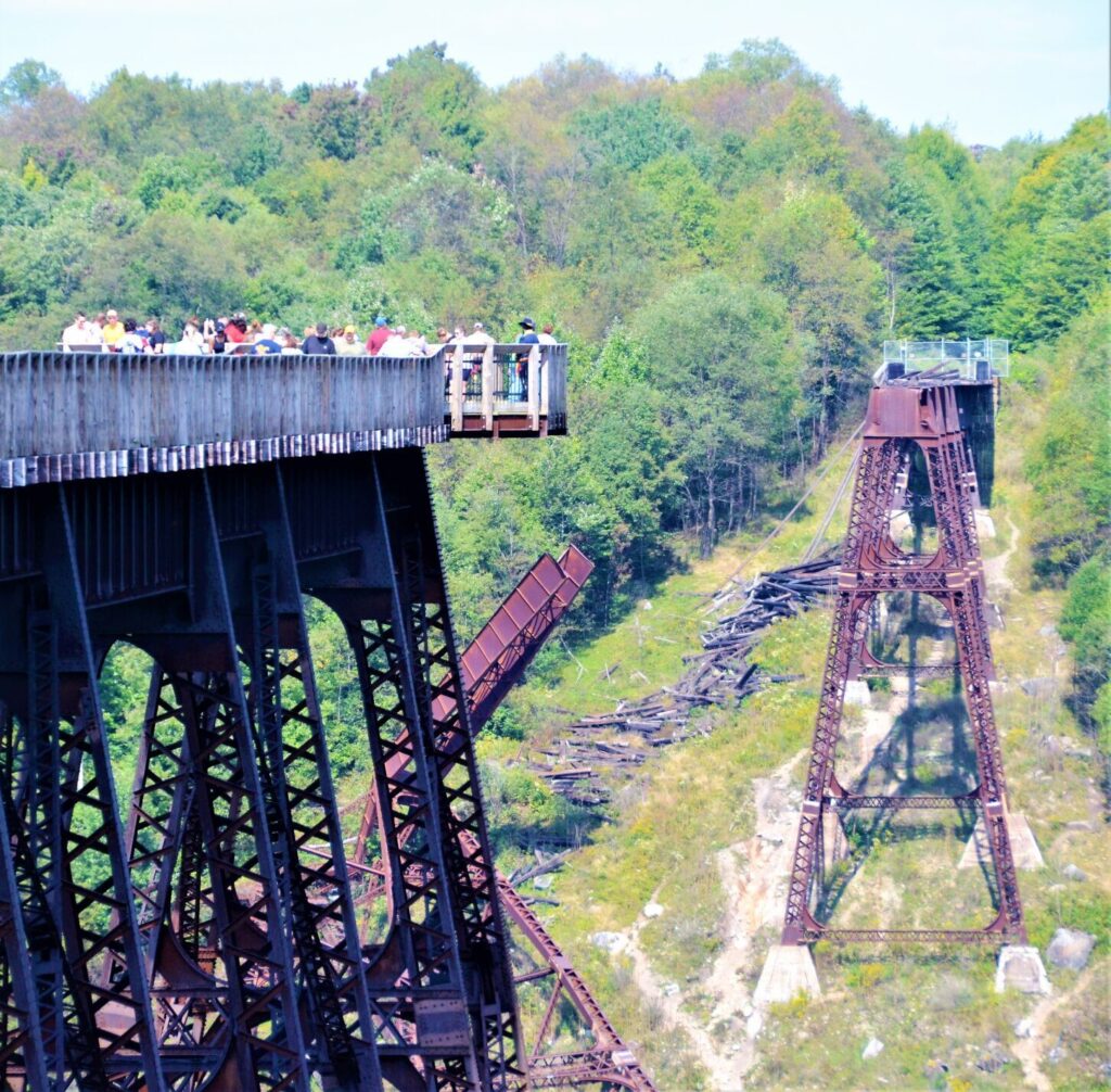 Park manager: Kinzua Bridge rehabilitation project 'on track' - Olean ...