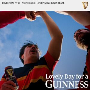 GUINNESS SPOTLIGHTS 'LOVELY DAYS' ACROSS THE COUNTRY IN NEW CAMPAIGN ...