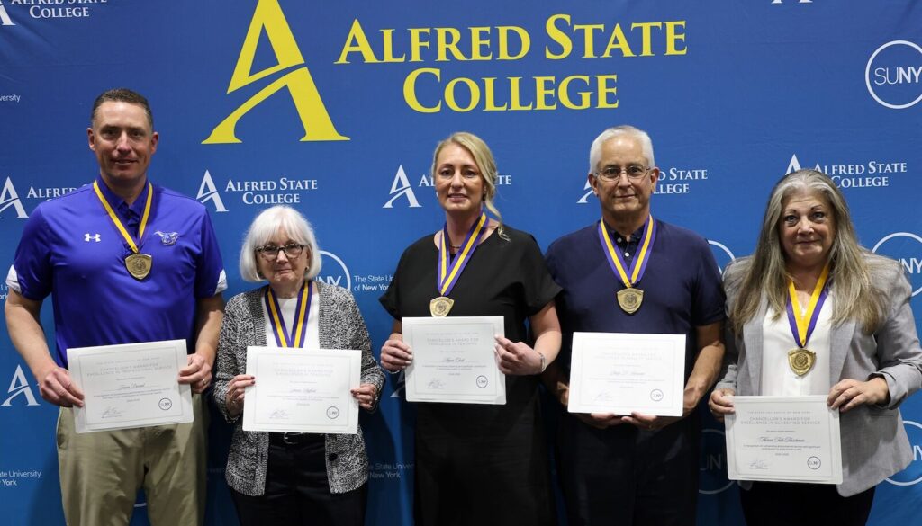 5 at Alfred State honored with Chancellor’s Award - Olean Times Herald