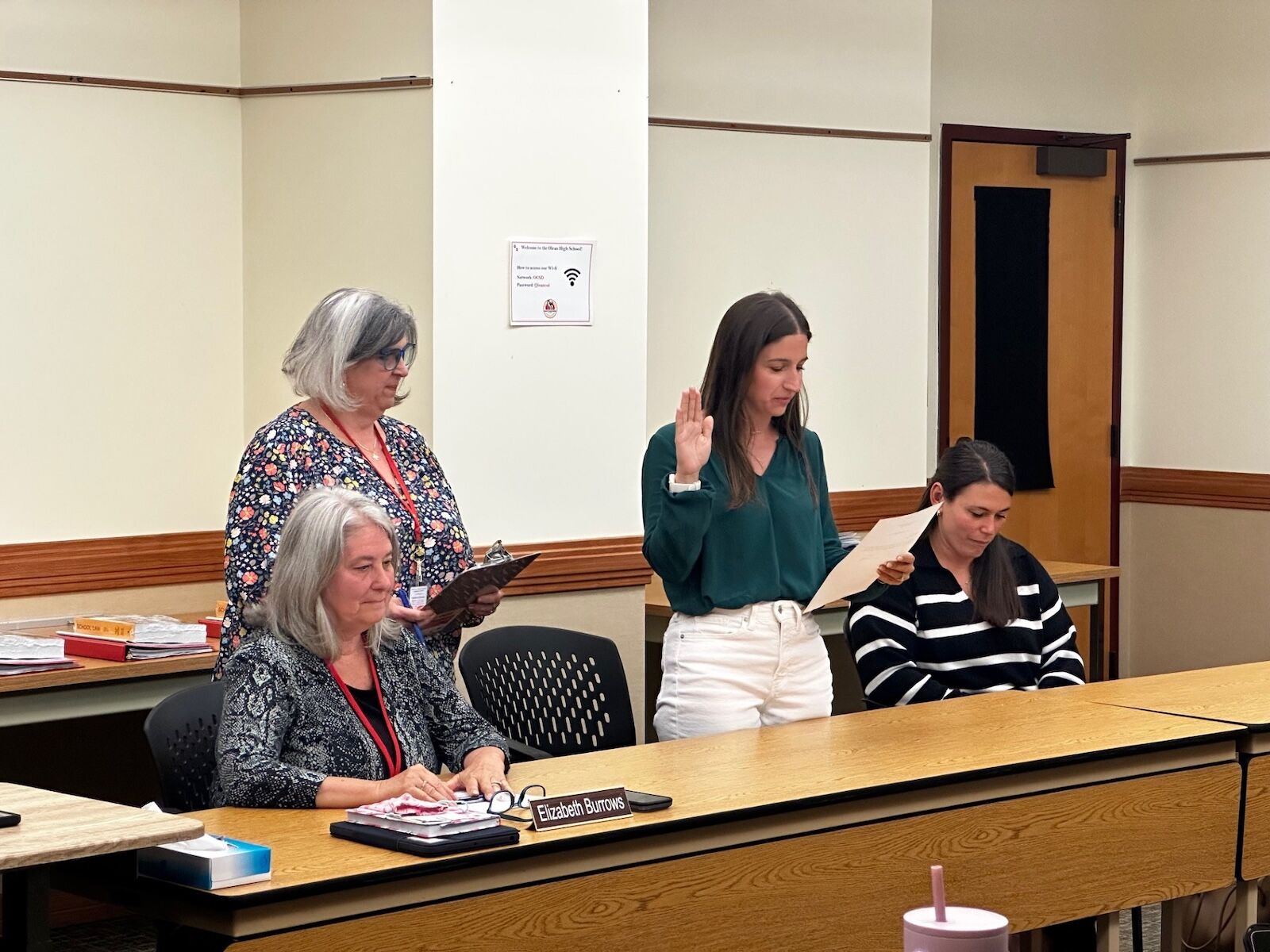 Two new Olean Board of Education members sworn in - Olean Times Herald