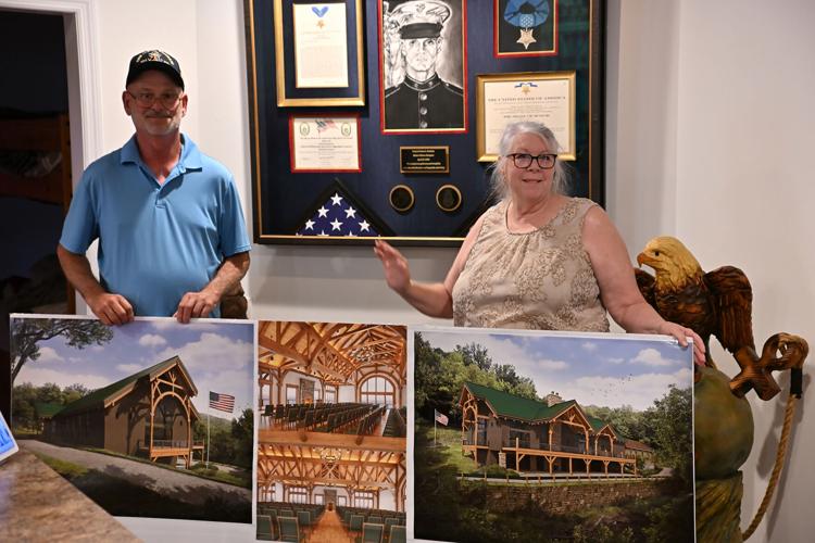 LEEK Preserve breaks ground on hall in memory of Dunham - Olean Times ...