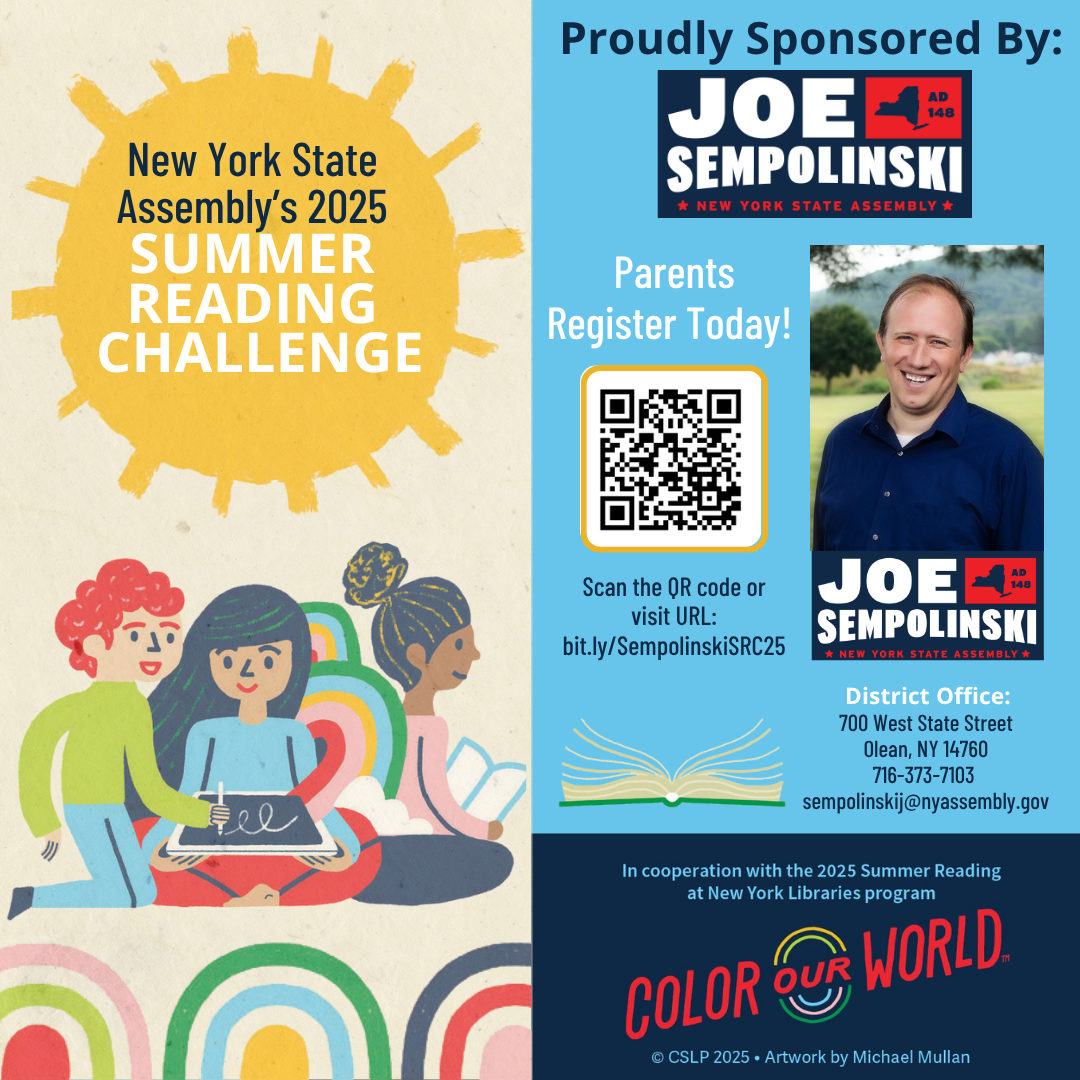 Sempolinski sponsors Summer Reading Challenge - Olean Times Herald